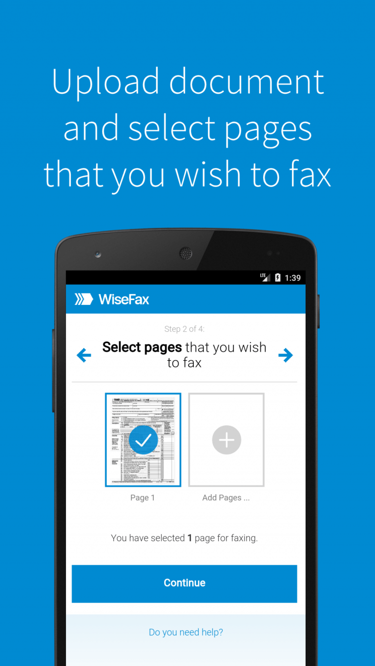 How to Send eFax From Android Safely and Easily? With Wisefax