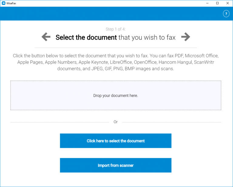 Sending a Fax From Windows 11 Using WiseFax Fax App